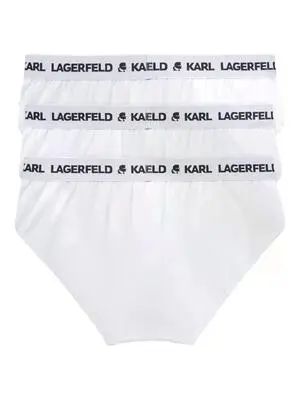 Karl Lagerfeld Logo-print Briefs
