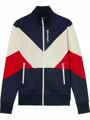 Palm Angels Colour-block Track Jacket - Blue