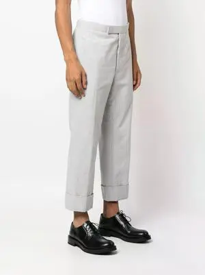 Thom Browne Stripe-pattern Tailored Trousers