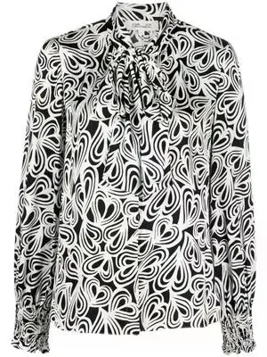 Diane Von Furstenberg Long Sleeve Blouses