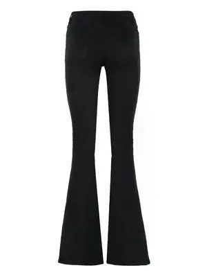 FRAME Le High Flared Jeans - Black