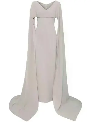 Solace London Morgan Maxi Dress - Grey