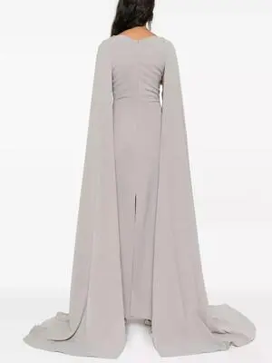 Solace London Morgan Maxi Dress - Grey