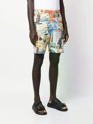 Moschino Graphic-print Bermuda Shorts