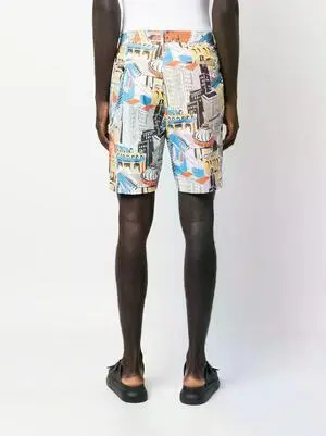 Moschino Graphic-print Bermuda Shorts