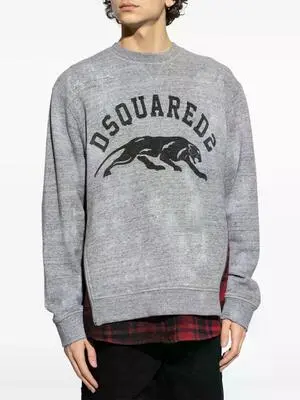 Dsquared2 Logo-print Layered Sweatshirt