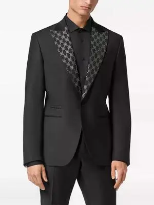 Philipp Plein Monogram-pattern Blazer