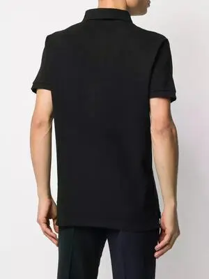 Polo Ralph Lauren Embroidered Logo Polo Shirt - Black