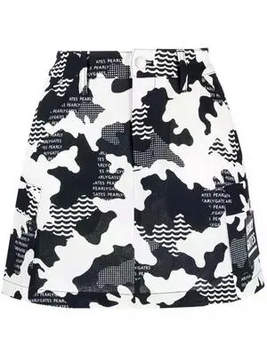 PEARLY GATES Camouflage-print Mini Skirt