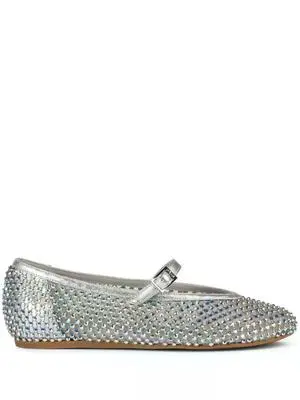 LE SILLA Gilda Ballet Flats - Silver