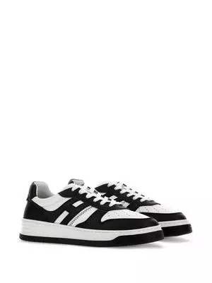 Hogan H630 Perforated Low-top Sneakers - Black