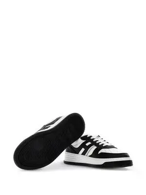 Hogan H630 Perforated Low-top Sneakers - Black