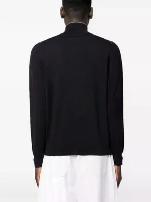 Paul Smith Zipped Long-sleeved Shirt - Blue