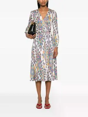 Etro Paisley-print Midi Dress