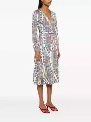 Etro Paisley-print Midi Dress