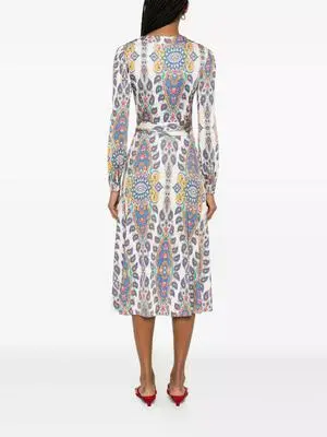 Etro Paisley-print Midi Dress