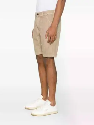 Jacob Cohen Herringbone Shorts - Neutrals