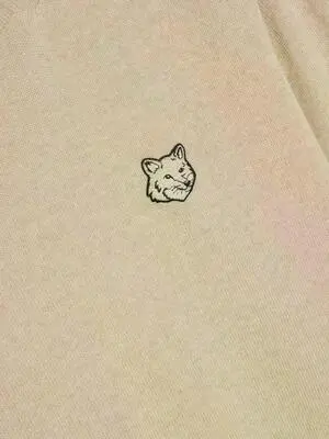 Maison Kitsuné Wool Regular Jumper - Neutrals