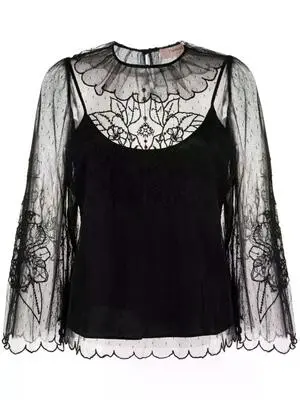 Twinset Embroidered Blouses