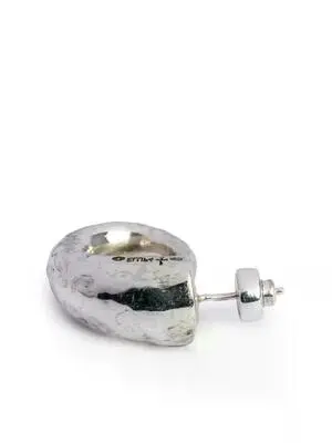 PARTS OF FOUR Little Horn Single Earring - Silver
