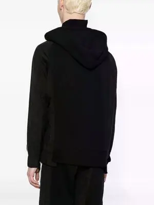 MOSTLY HEARD RARELY SEEN Asymmetric Panelled Hoodie