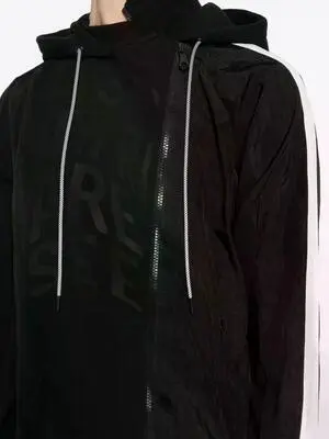 MOSTLY HEARD RARELY SEEN Asymmetric Panelled Hoodie