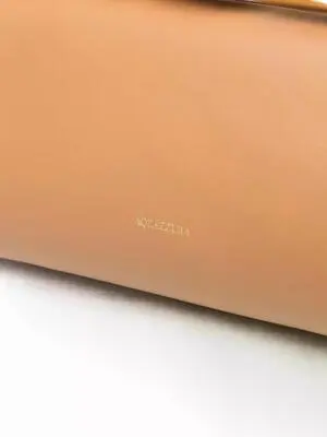 AQUAZZURA Twist Leather Clutch