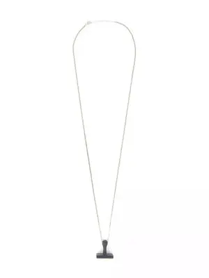 MAISON MARGIELA Stamp Pendant Necklace