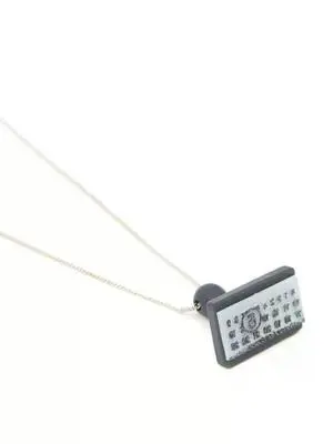 MAISON MARGIELA Stamp Pendant Necklace