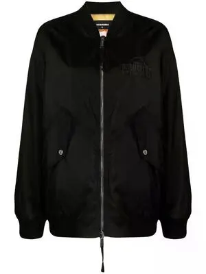 Dsquared2 Embroidered Logo Bomber Jacket