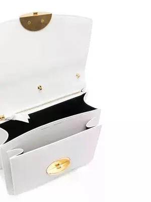 Proenza Schouler Dia Leather Satchel - White