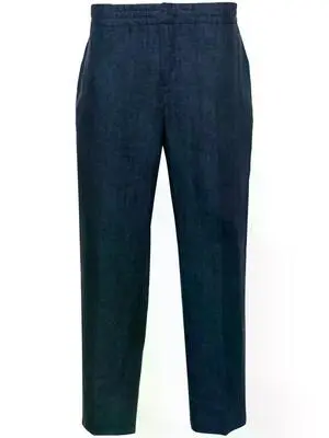 Zegna Linen Straight-leg Trousers