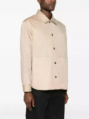Maison Kitsuné Button-up Cotton Overshirt