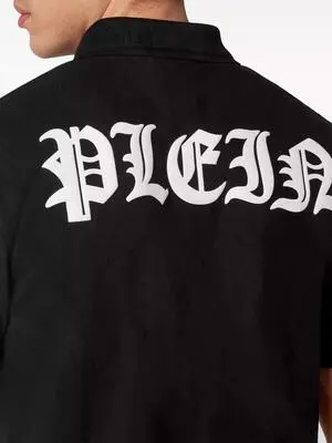 Philipp Plein Gothic Plein Cotton Polo Shirt