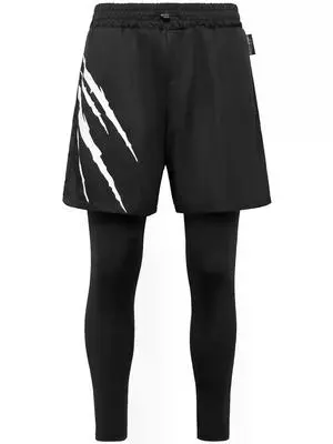 Plein Printed Sport Bottoms For Men