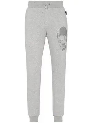 Philipp Plein Skull Track Pants - Grey