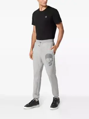 Philipp Plein Skull Track Pants - Grey