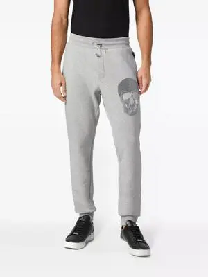 Philipp Plein Skull Track Pants - Grey