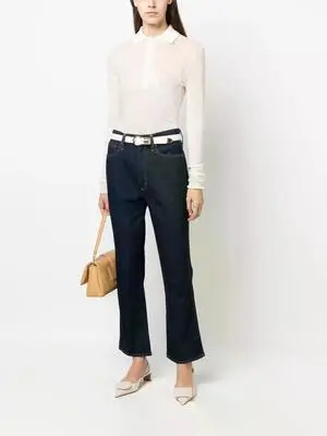 AGOLDE Whisper Mid-rise Flared Jeans
