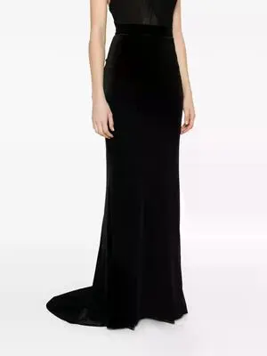 V:PM ATELIER Gaia Maxi Skirt - Black