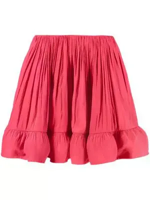 LANVIN Ruffled Flared Miniskirt
