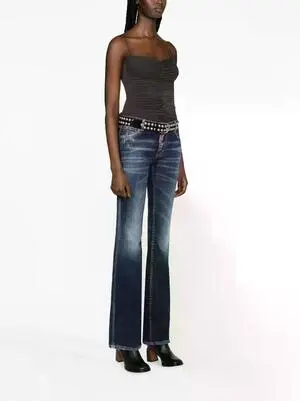 Dsquared2 Distressed Flared Jeans