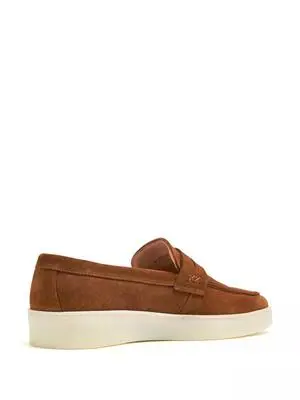 FORSA Armando Suede Loafers - Brown