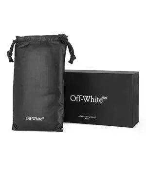 Off-White Cat-eye Frame Sunglasses - Brown