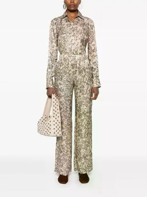 GOLDEN GOOSE Maira Floral Print Shirt