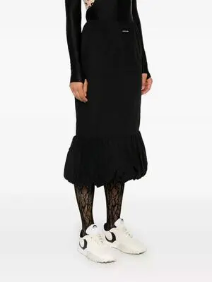 MARINE SERRE Bubble Midi Skirt