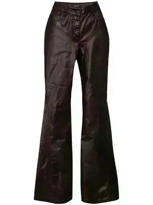 Mugler Zip Up Jeans For Women