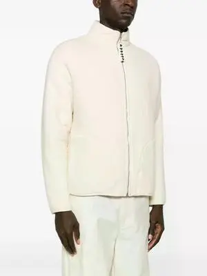 JIL SANDER Reversible Shearling Cotton Jacket
