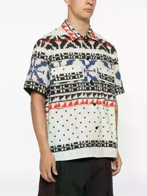 Sacai Abstract-pattern Shirt