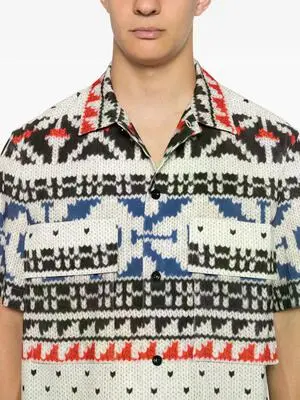 Sacai Abstract-pattern Shirt